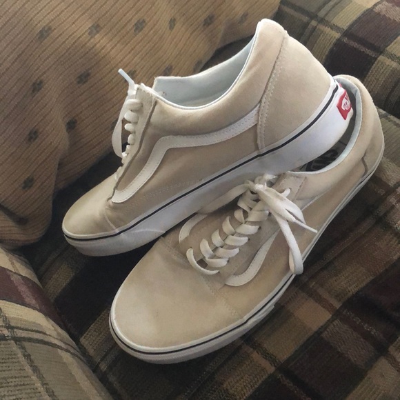 Vans | Shoes | Vans Tan Skater Shoes | Poshmark